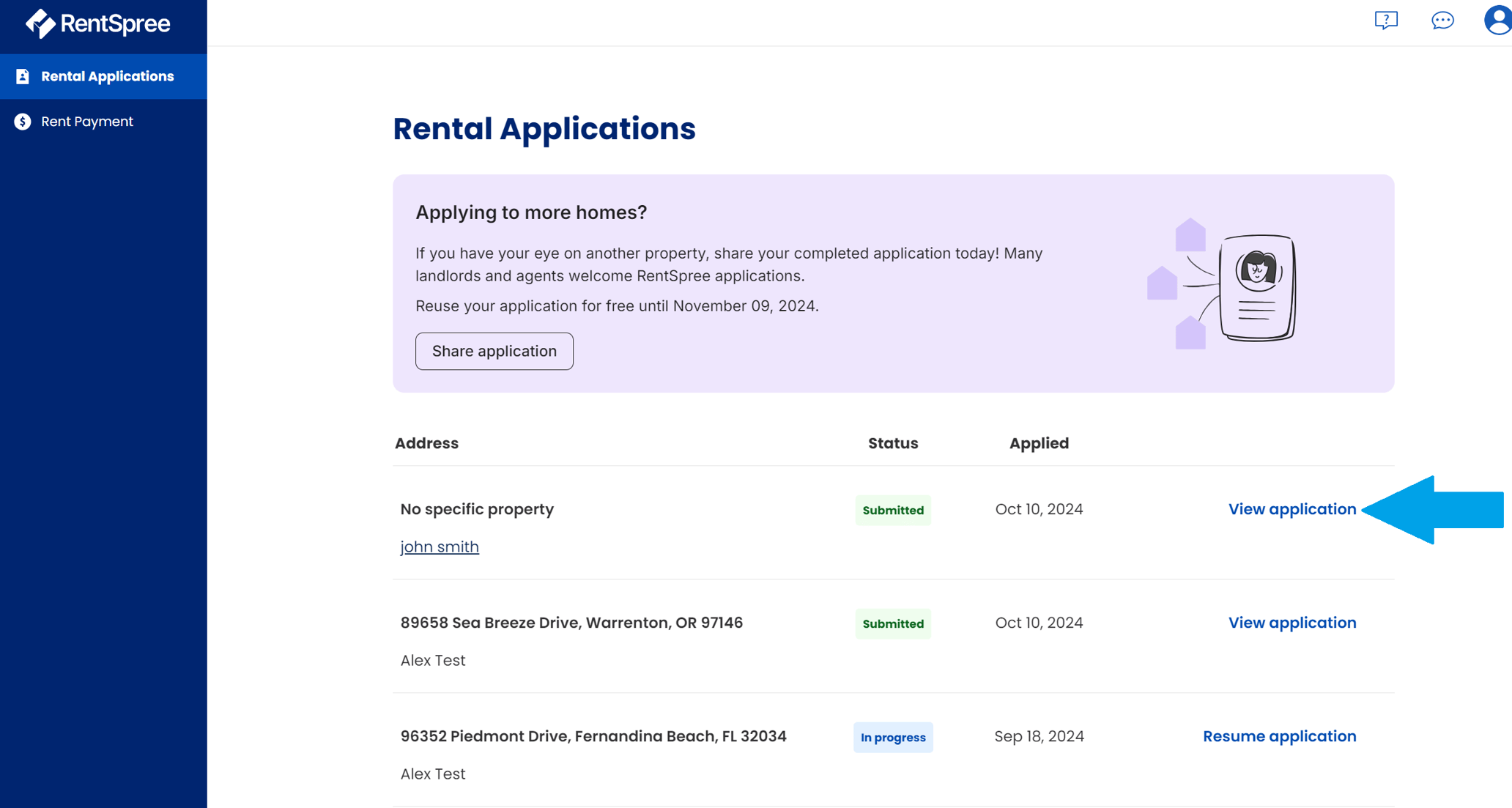 A Guide for Renters Sharing Reports with the Reusable Screening Package