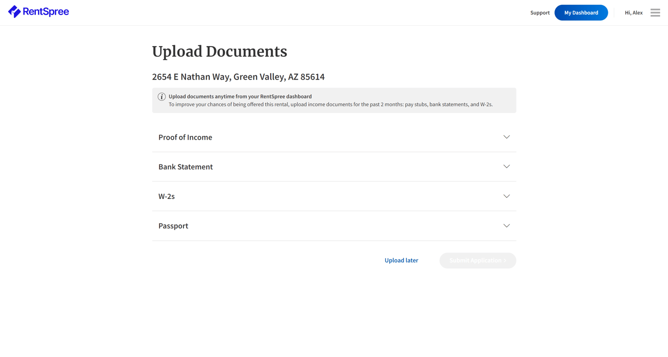 A Guide to Uploading Requested Documents as a Renter