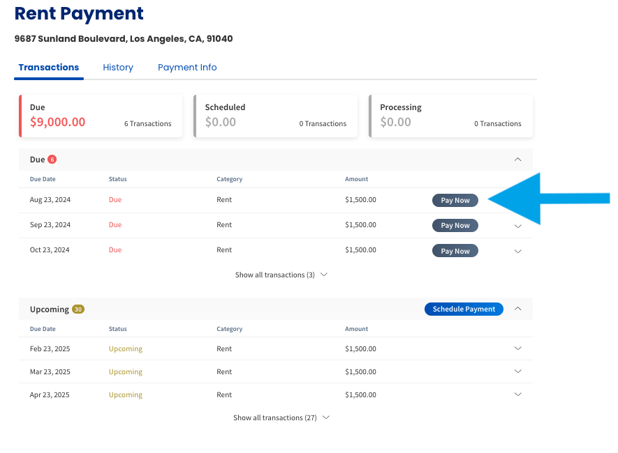 A Guide to Paying Deposits & Rent