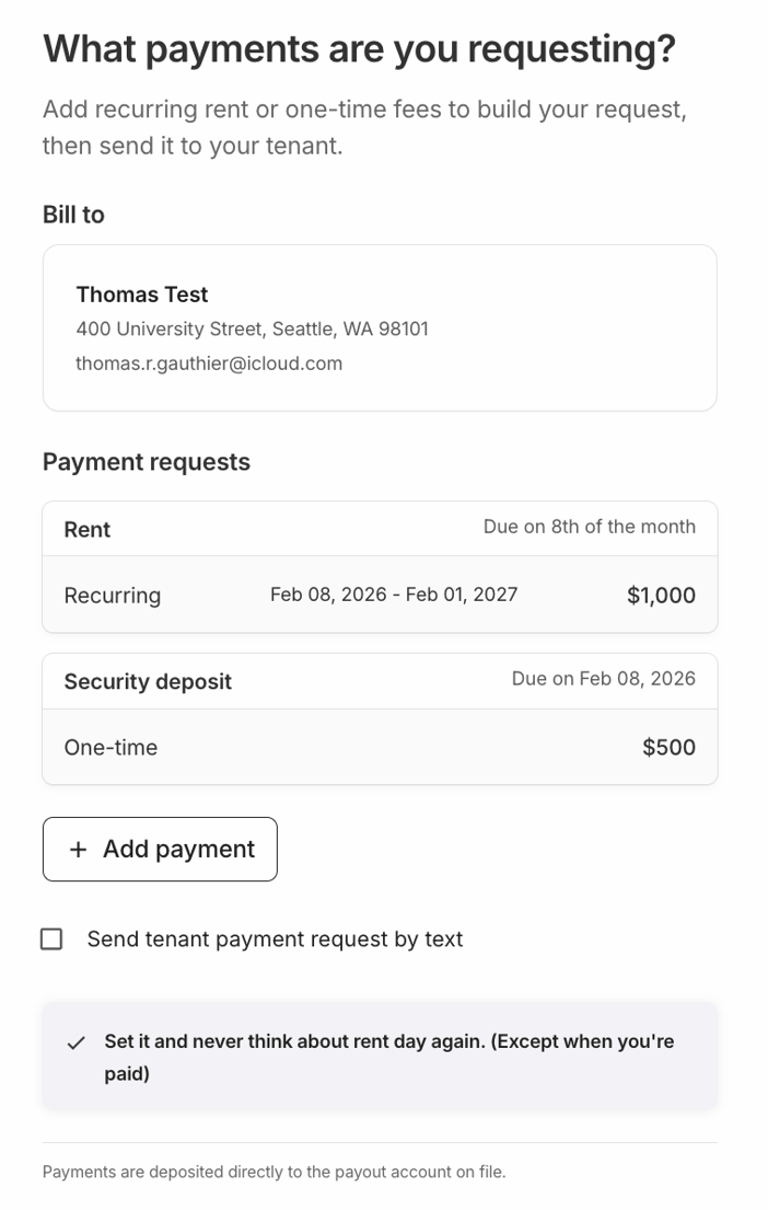 A Guide to Setting Up Payment Requests with a Late Fee