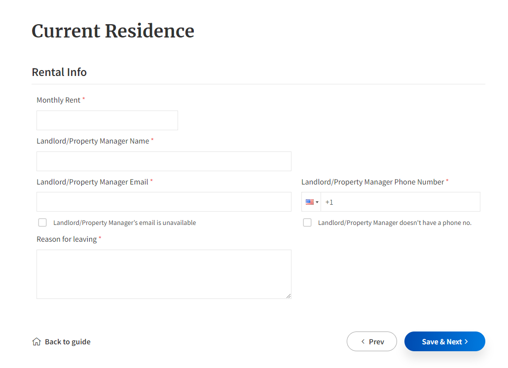 A Guide to Filling Out Your Online Rental Application