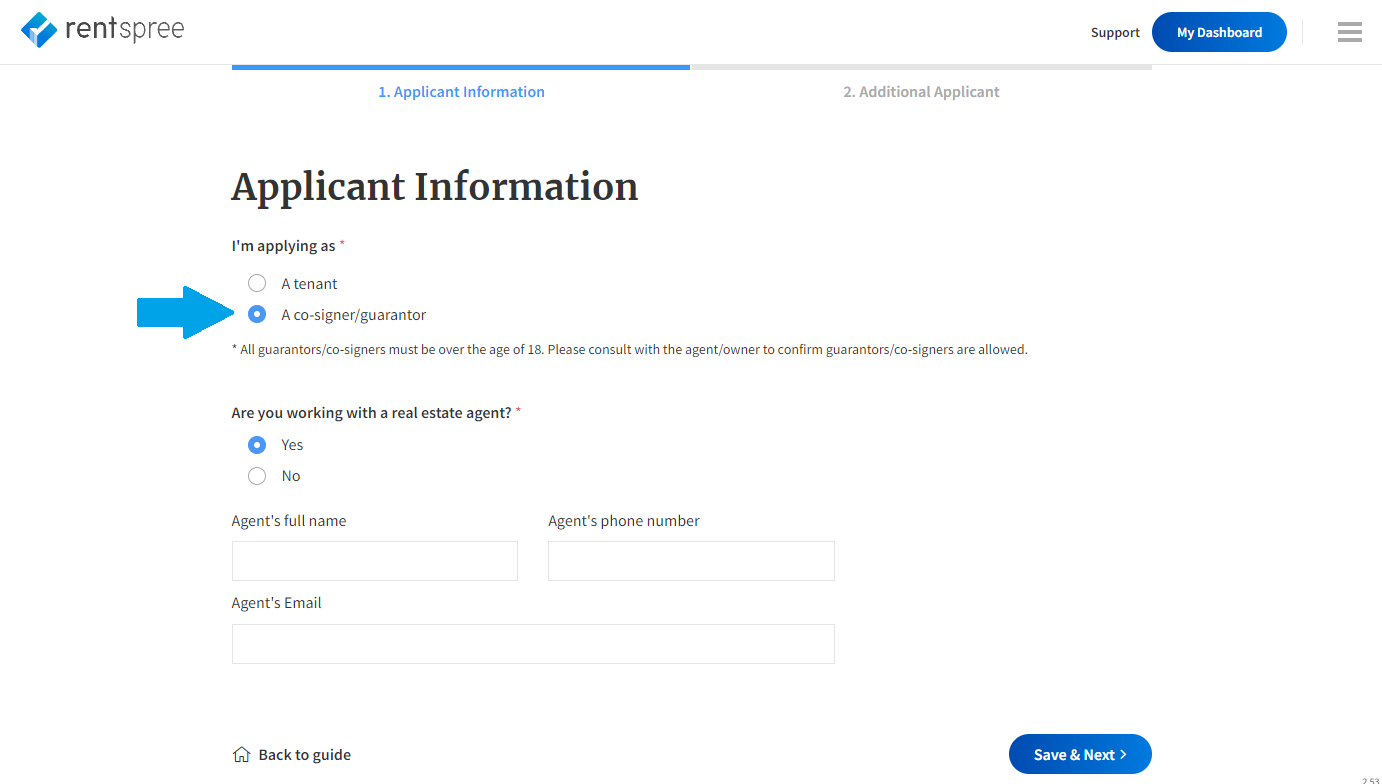 Intro to Applying as a Co-Signer or Guarantor