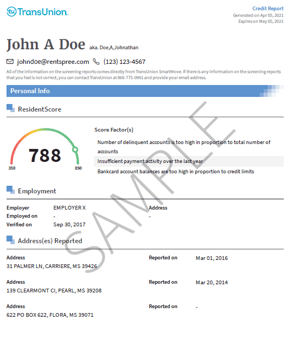 How to Read Transunion’s Credit Report