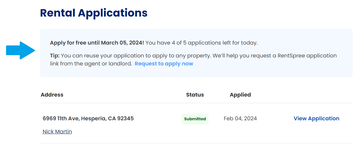 [Tenant Screening] Applicants can Apply to Multiple Listings with the ...