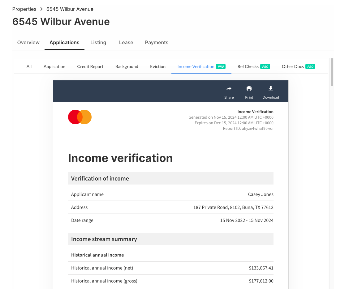 A Guide to Requesting an Income Verification Report