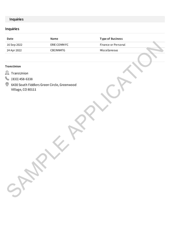 A Guide to Reading TransUnion’s Credit Report