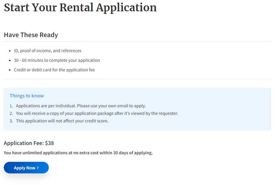 A Guide to Filling Out Your Online Rental Application